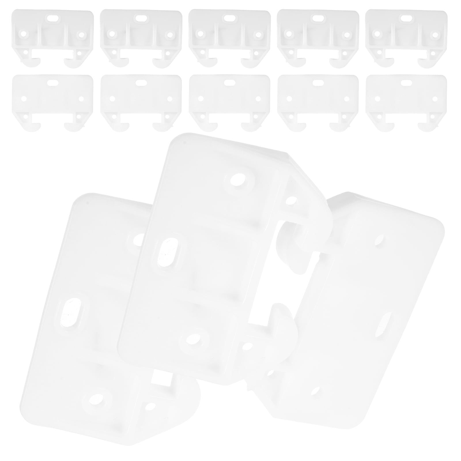 15pcs Plastic Drawer Stop and Bottom Repair Bumper for Drawer Slides ...
