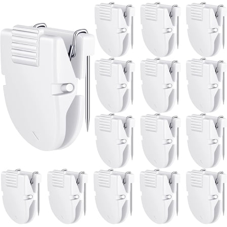 ADVANTUS Panel Wall Clip for Fabric Panels, Standard Size, 40-Sheet ...