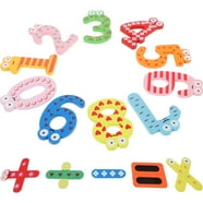 Magnetic Letters Numbers Fridge Magnets, Colorful Plastic ABC, 123 ...