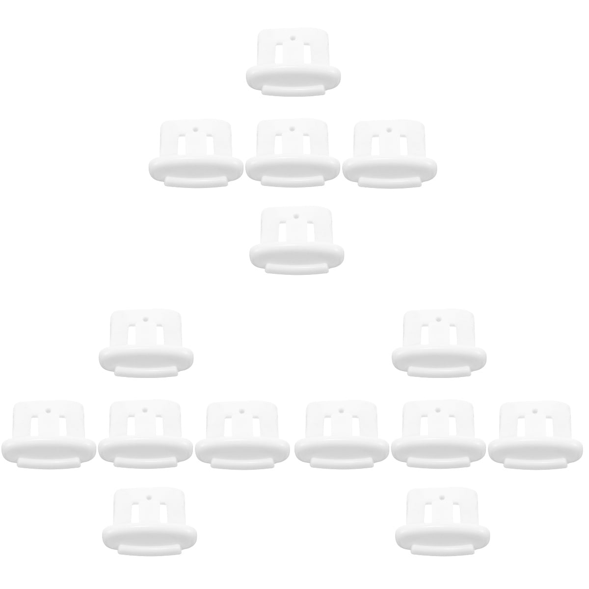 15 Pcs Dishwasher Stop Clip Clips Slide End Cap Replacement Upper Rack ...