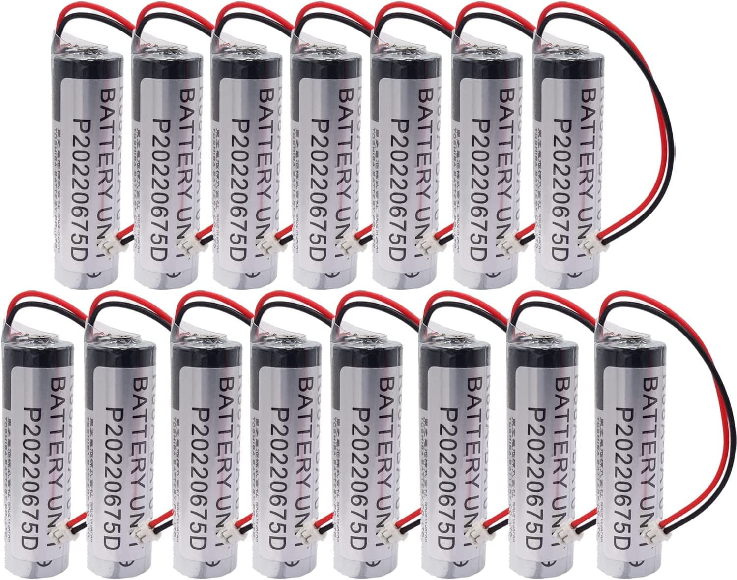 15 Pcs ER6V/3.6V R88A-BAT01G Replacement Battery for ORMON, Accurax G5 ...