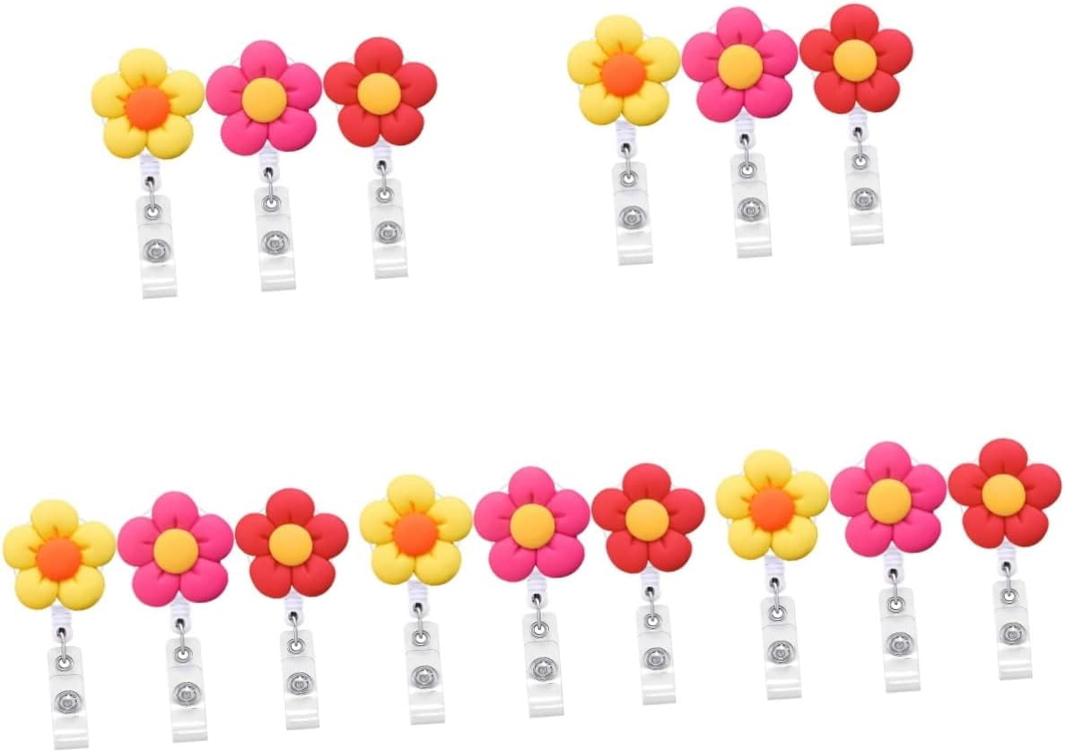 15 Pcs Easy-to-Pull Badge id Name Card Clip Name Card Holders Name Card ...