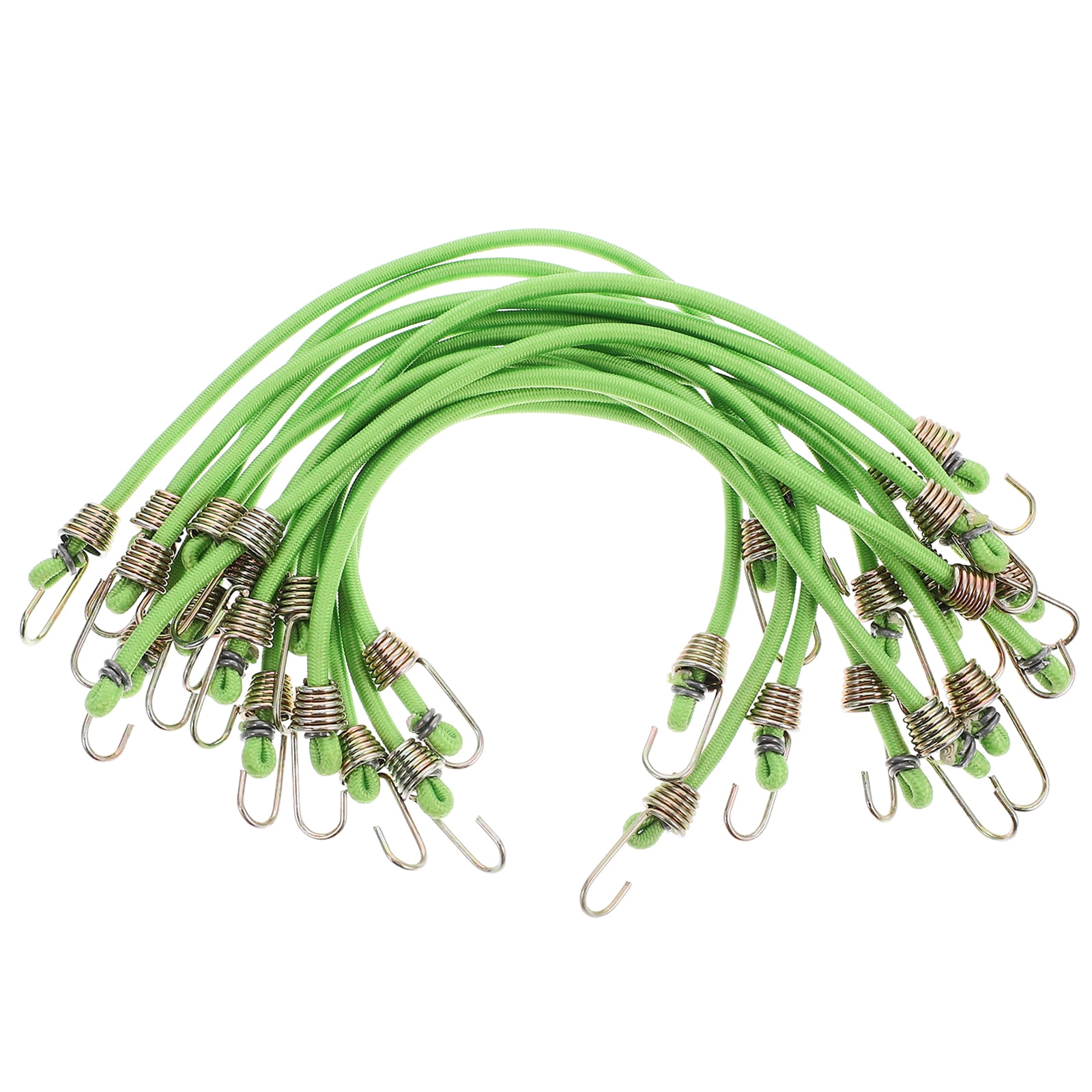 15 Pcs Elastic Strap Short Bungee Cords with Hooks Elastic Clothesline ...