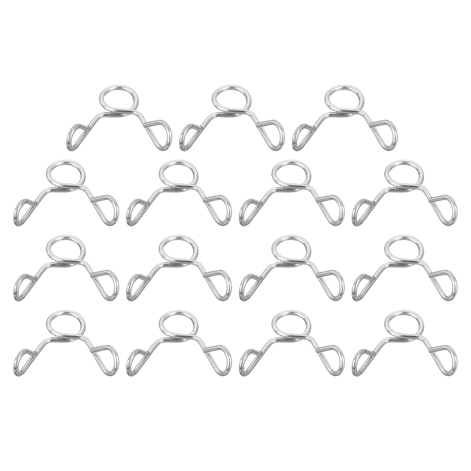 15 Pcs Fuel Line Hose Tubing Spring Clips 4.5mm Water Pipe Spring Clip ...