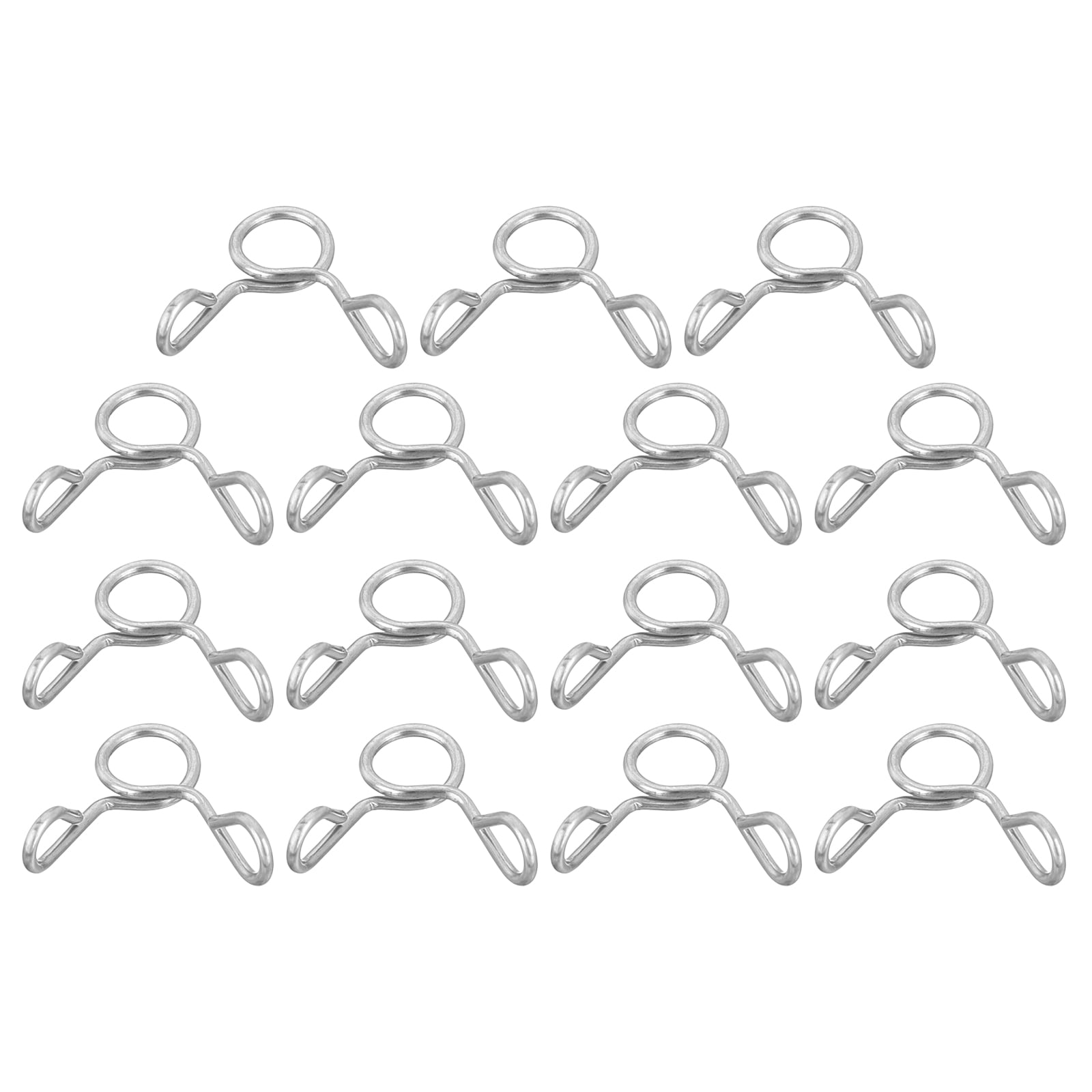 15 Pcs Fuel Line Hose Tubing Spring Clips 5.5mm Water Pipe Spring Clip ...