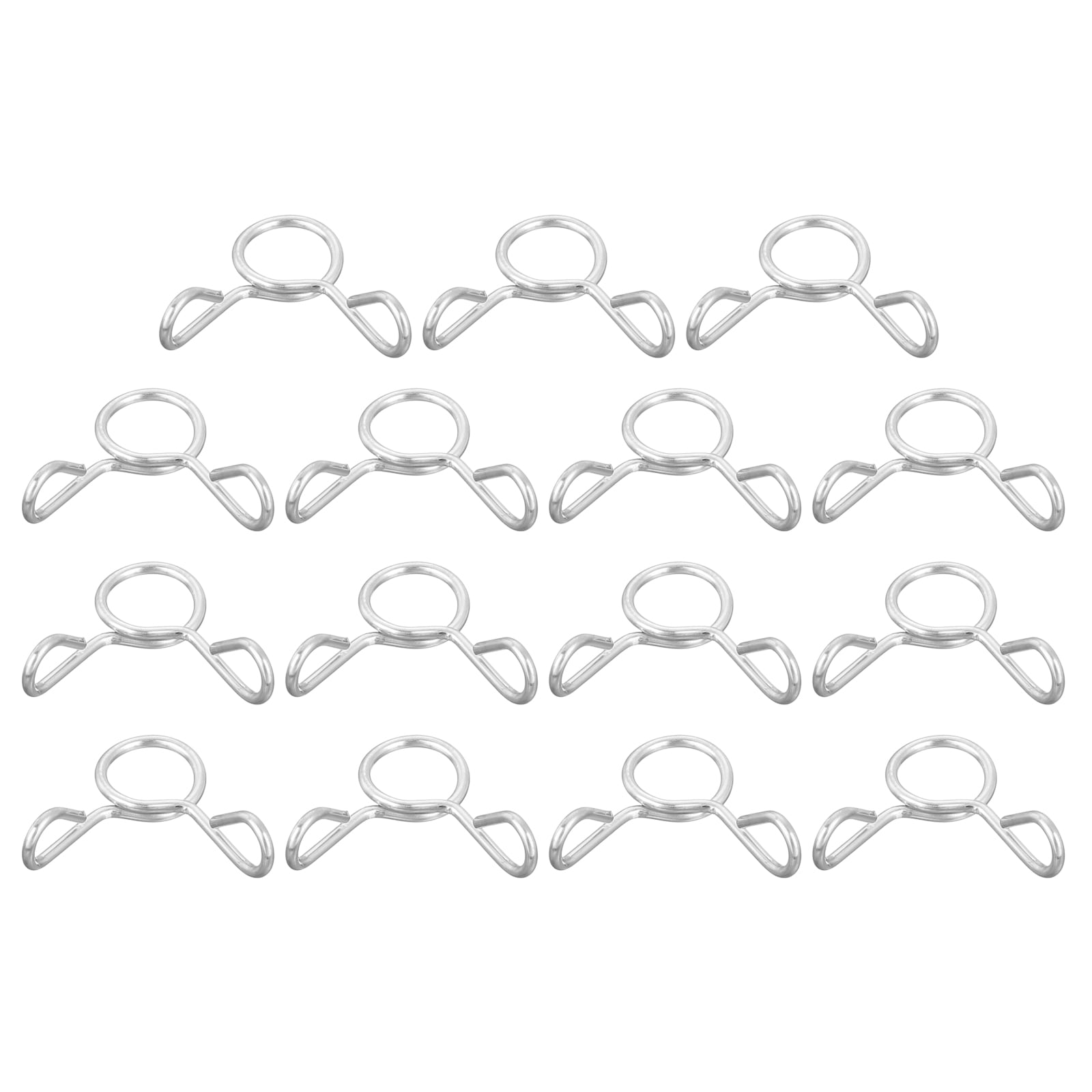 15 Pcs Fuel Line Hose Tubing Spring Clips 6.5mm Water Pipe Spring Clip ...