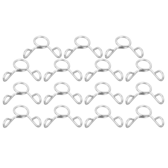 15 Pcs Fuel Line Hose Tubing Spring Clips 6mm Water Pipe Spring Clip ...