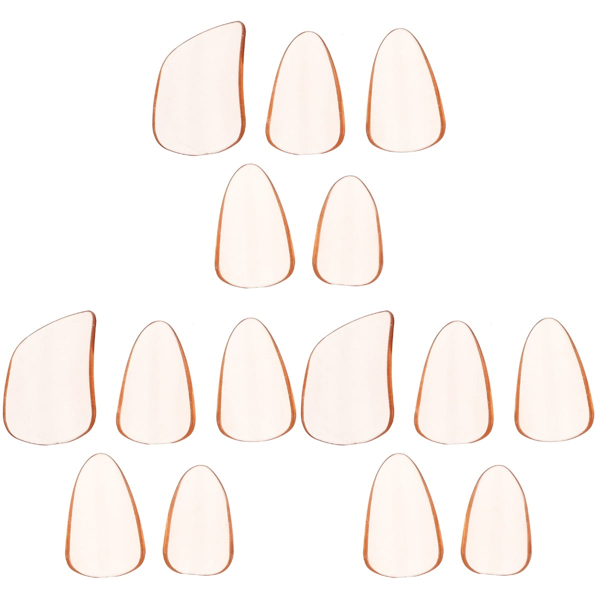 15 Pcs Guitar Nail Pick Chinese Instrument Nails Fingertip Protective ...