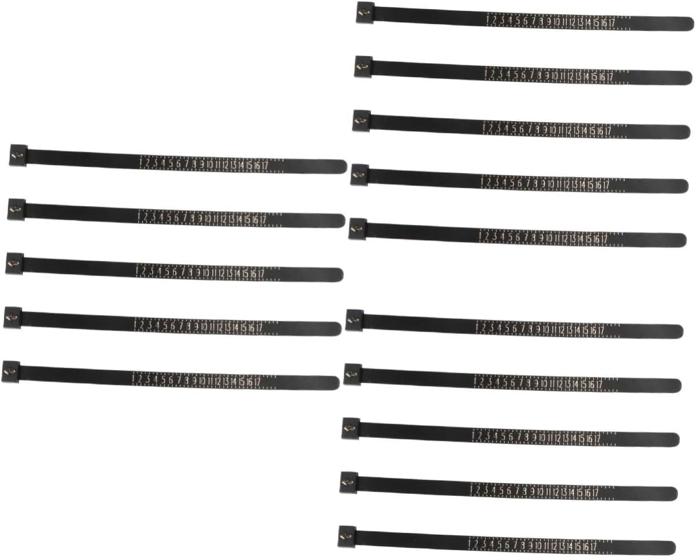 15 Pcs Jewelry Sizers Jewelry Measurement Sizer Ring Gauge Belt Ring ...