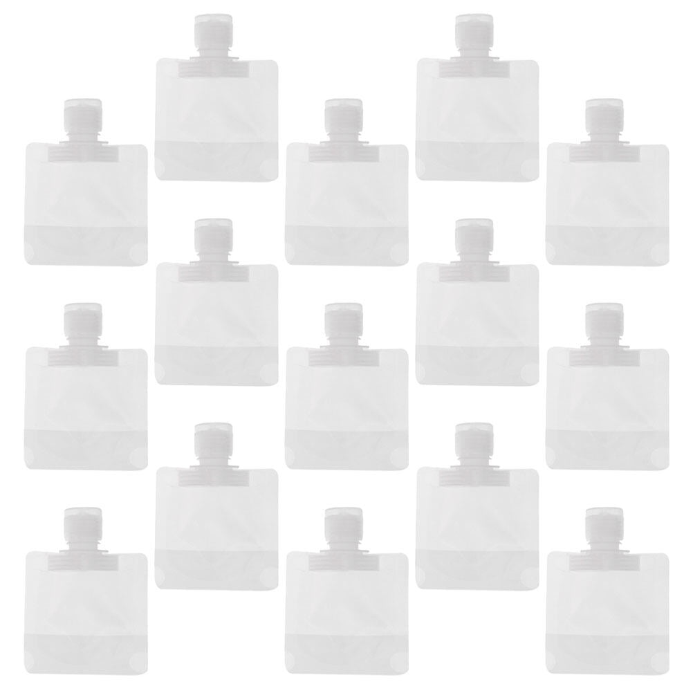 15 Pcs Lotion Bag Toiletry Travel Bottles Packing Cubes for Suitcases ...