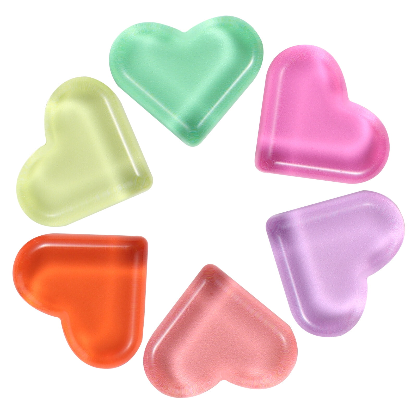 15 Pcs Love Fridge Magnet Heart Magnets Random Color - Walmart.com