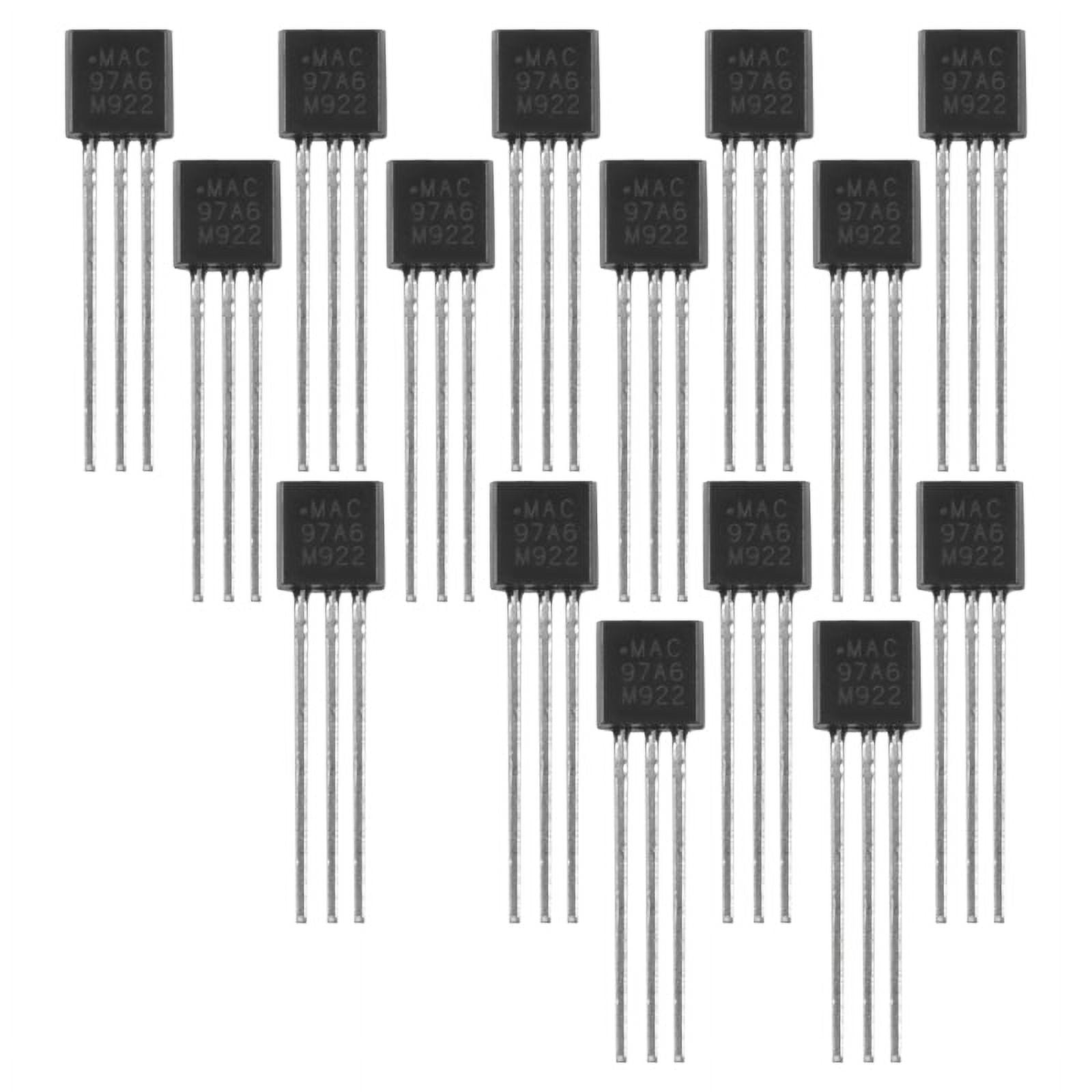 15 Pcs MAC97A6 97A6 Bi-directional Triac Thyristor 600V 1A - Walmart.com