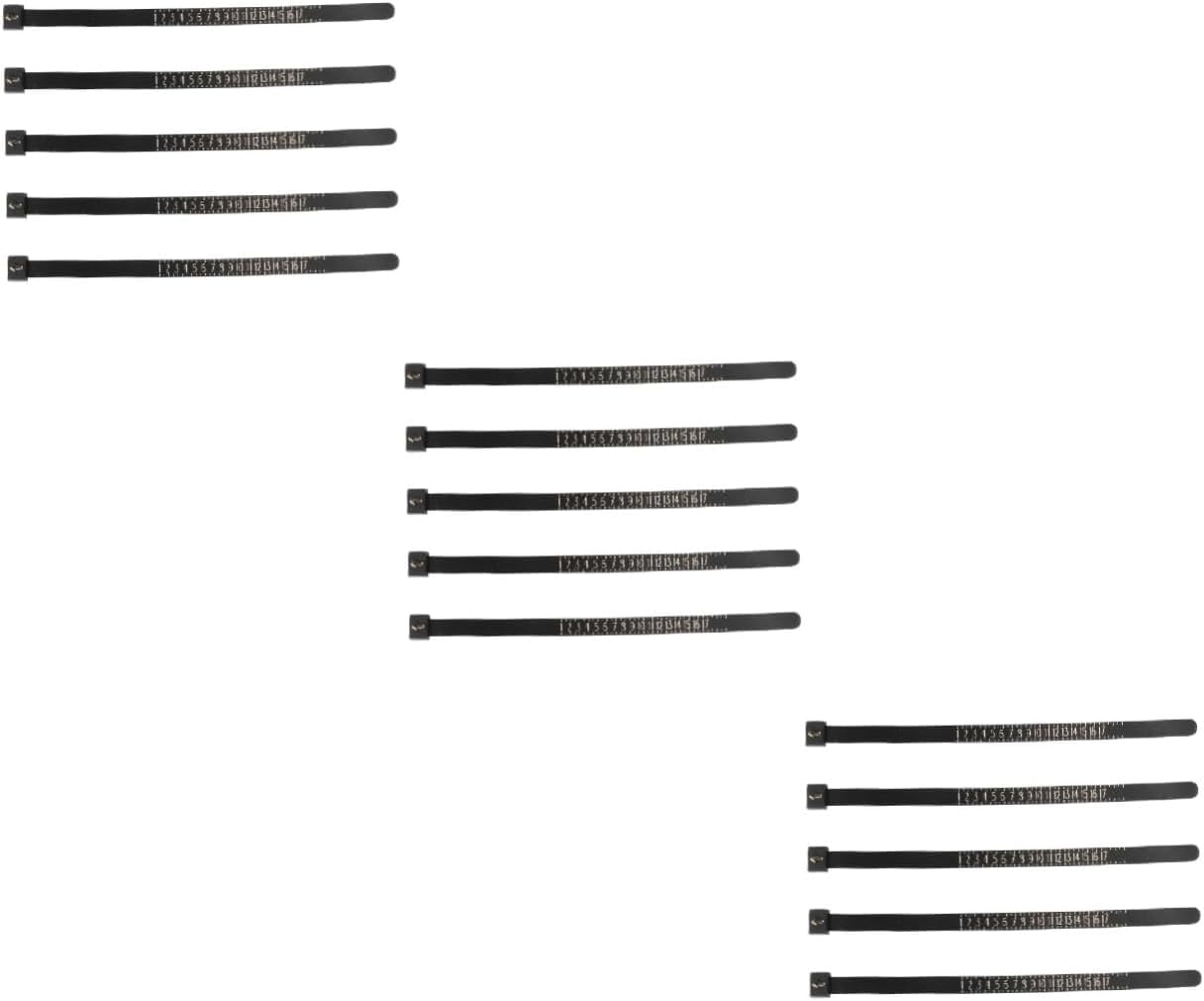 15 Pcs Mens Rings Women‘s Rings Ring Mandrel Sizer Ring Rings Measurer ...