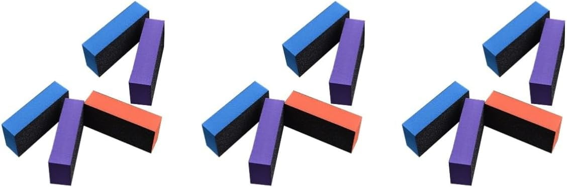 15 Pcs Nail Buffers Nail Buffer Block Nail Buffing Block Fingernail ...