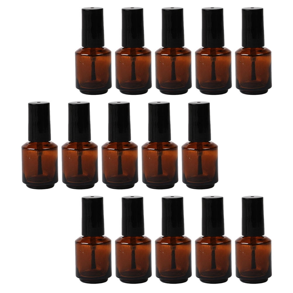 15 Pcs Nail Polish Container Containers Empty Bottle Cuticle Oil ...