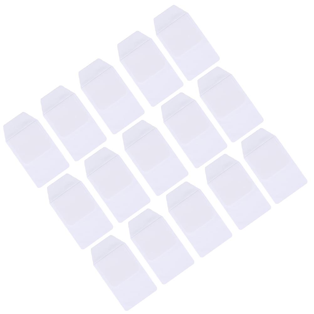 15Pcs PVC Transparent Leak Proof Pen Pouch for Pocket Protection Ideal ...