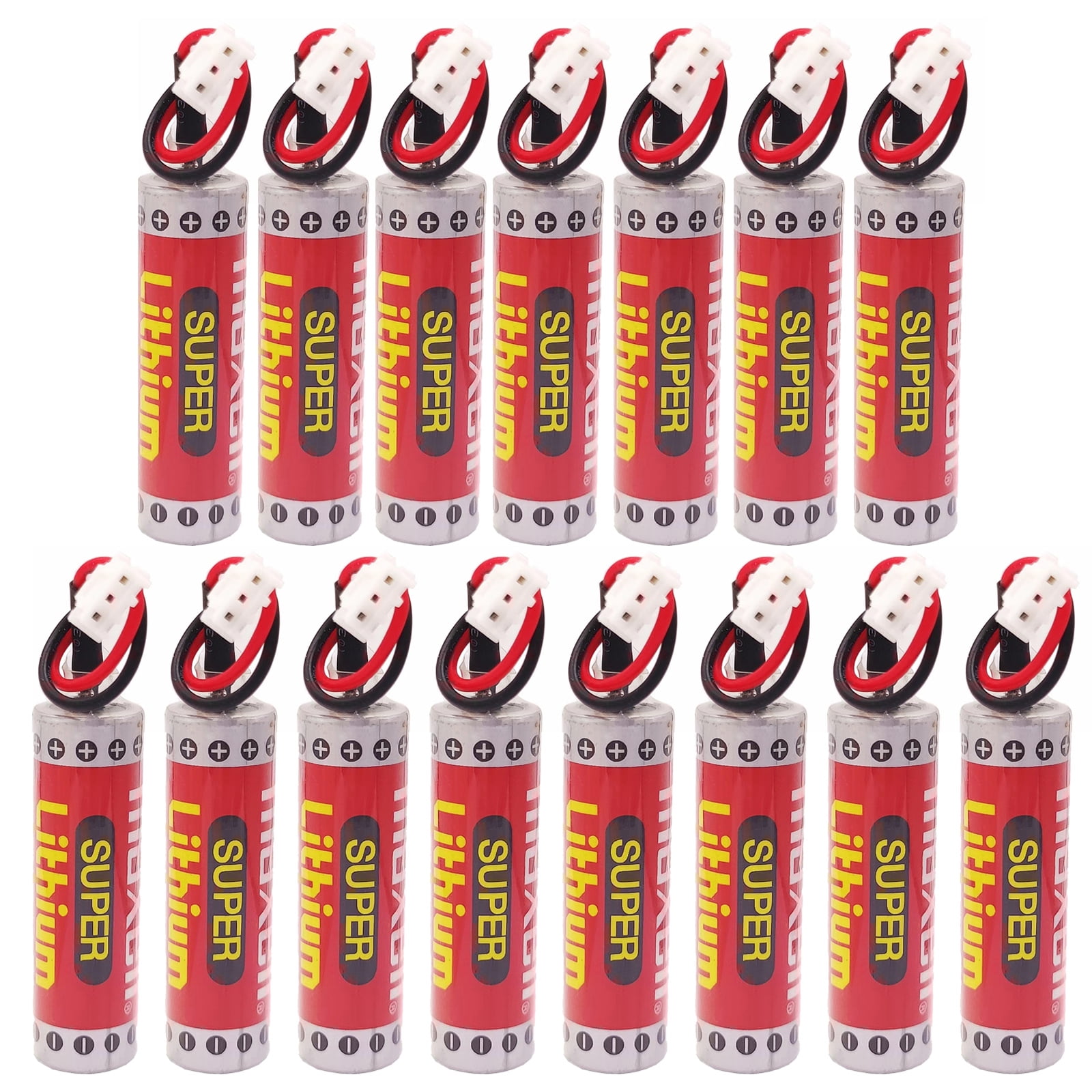 15 Pcs Original Battery for MAXELL ER6C AA 3.6V 1800mAh AA PLC Battery ...