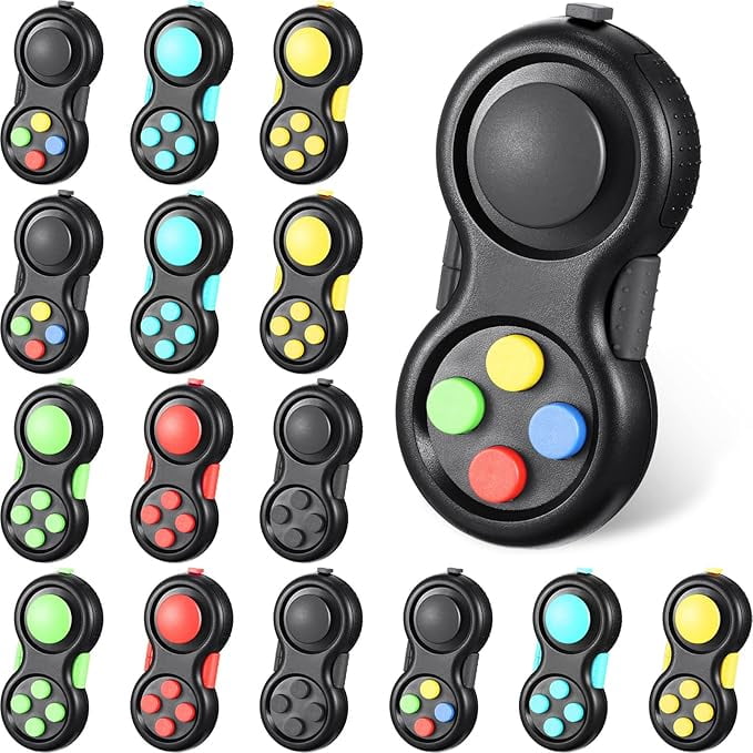 15 Pcs Pad Portable Controller Classic Retro Game Controller Toy ...