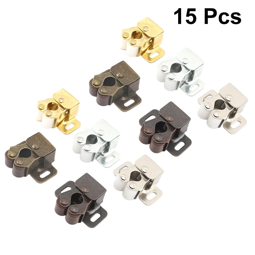 15 Pcs Professional Cabinet Latch Kitchen Steel Cupboard Clip Door ...