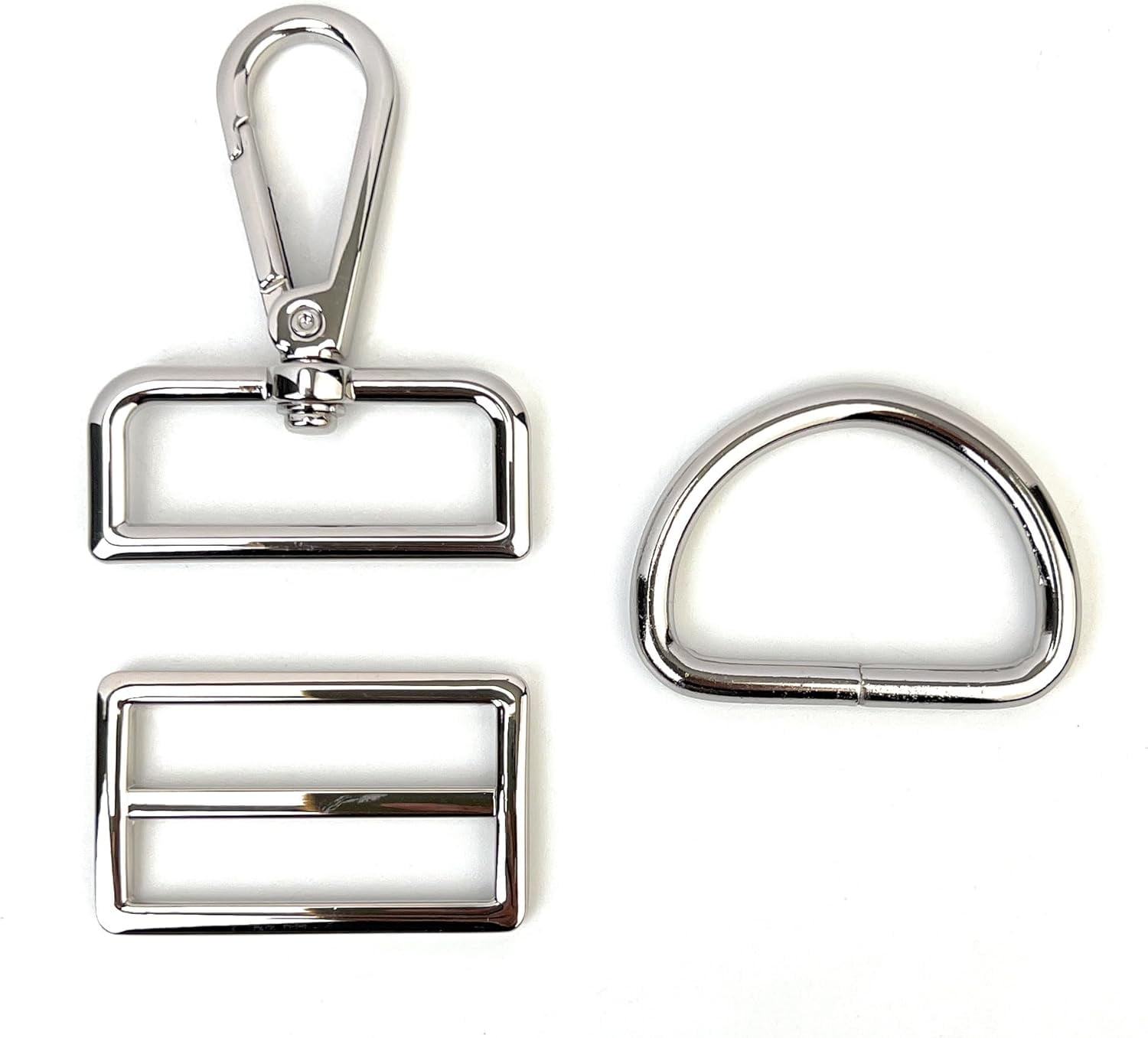 15 Pcs Purse Hardware Heavy Duty Swivel Snap Hooks D Rings for Purse ...