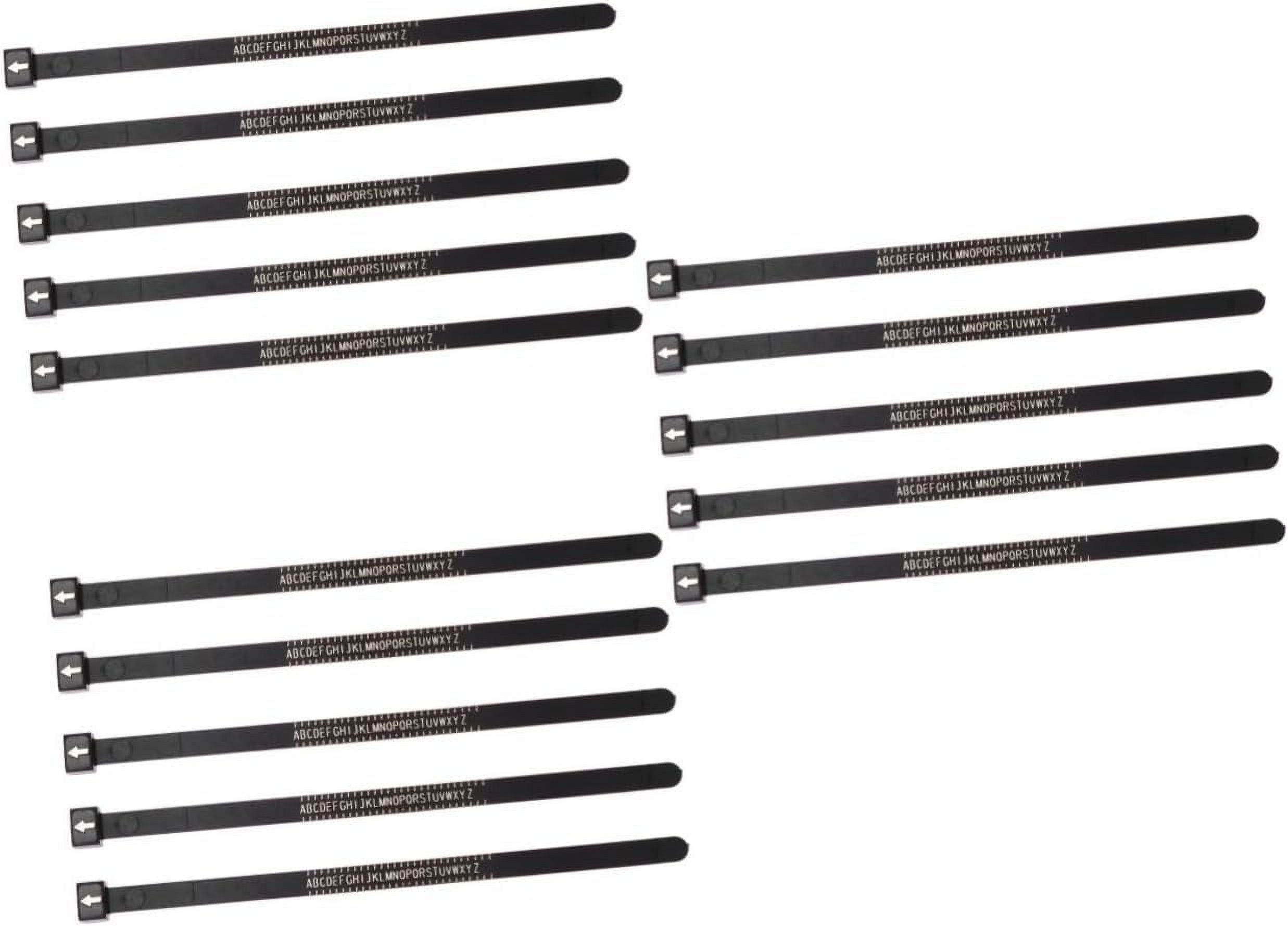 15 Pcs Ring Measuring Tool Finger Ring Ruler Finger Ring Size ...