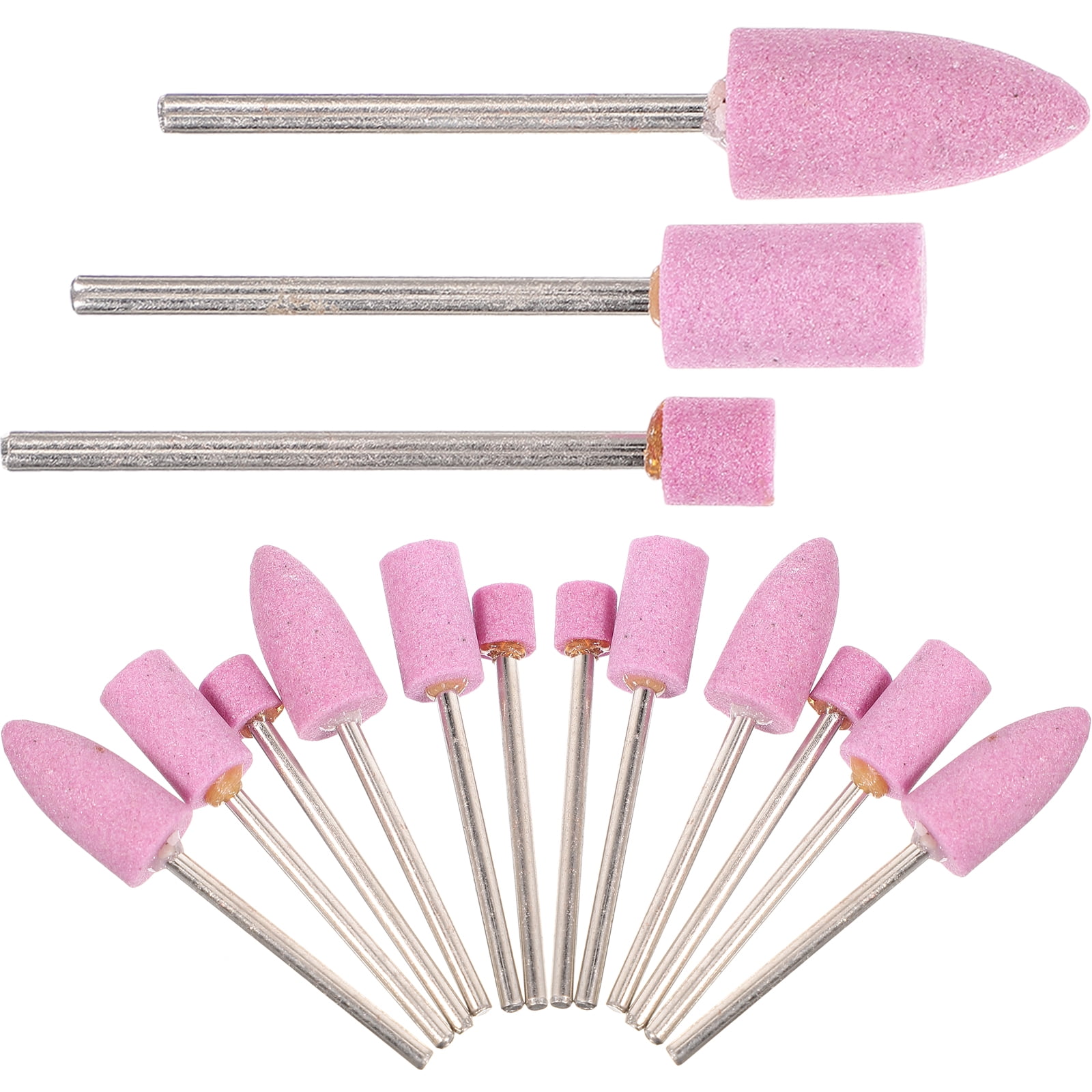 15 Pcs Rotary Tool Sanding Drill Bit Pro Accessories Polishing Grinding ...