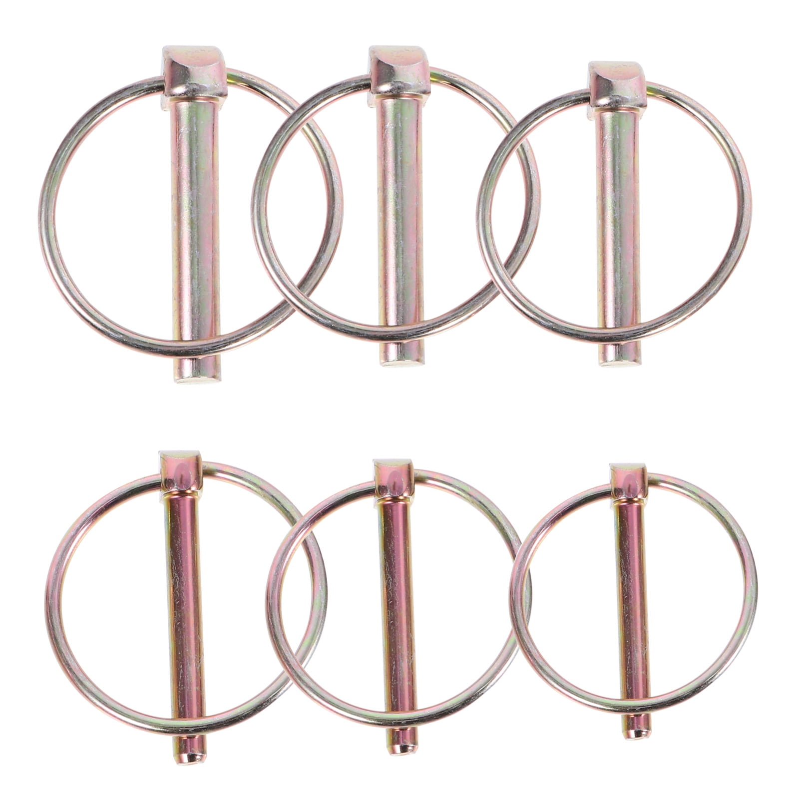 WRITWAA 15pcs Corrosion Resistant Round Locking Safety Pin for Trailers ...