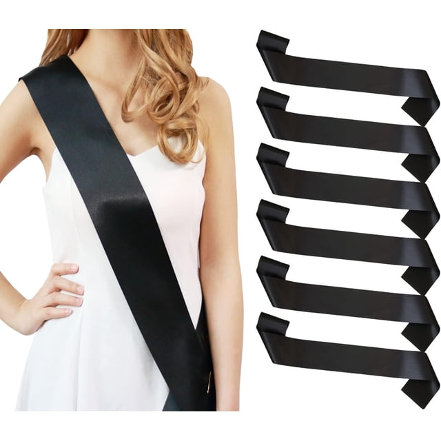 15 Pcs Sash Satin Sash White Blank Sash Blank Sashes for Pageants ...