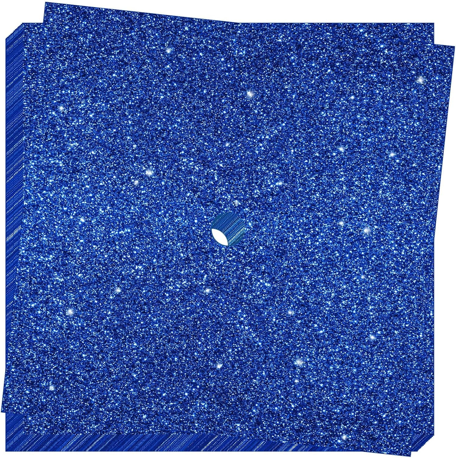 15 Pcs Self Adhesive Graduation Cap Topper Blank Graduation Cap ...