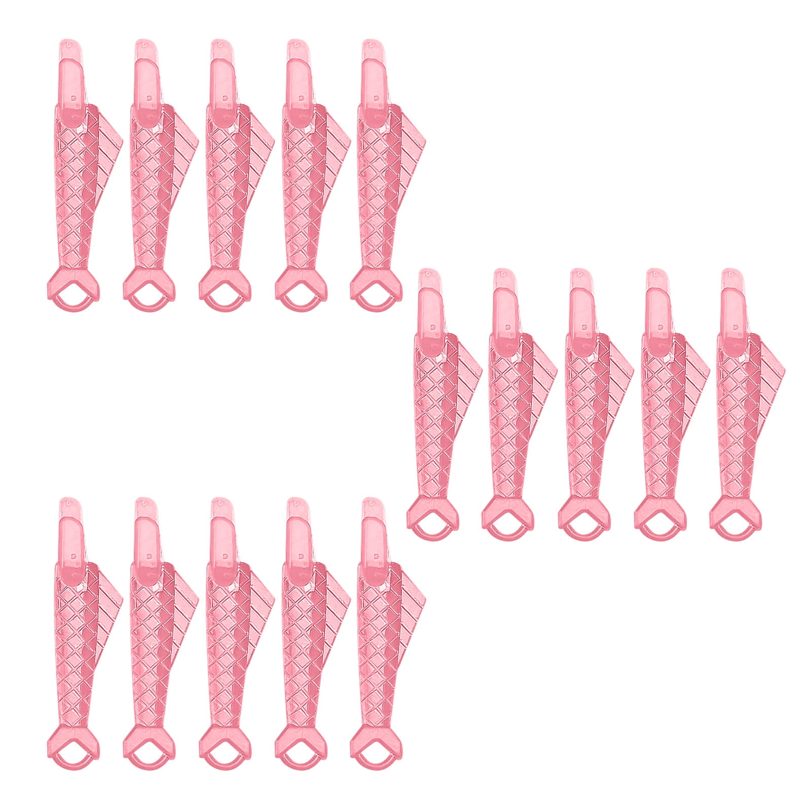 15 Pcs Sewing Machine Needle Threader Fish Type Quick Sewing Threader ...