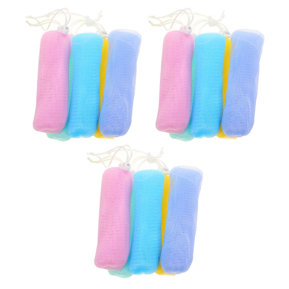 Soap Pouch Foaming Nets for Bathing Use Assorted Color PP PE Material ...