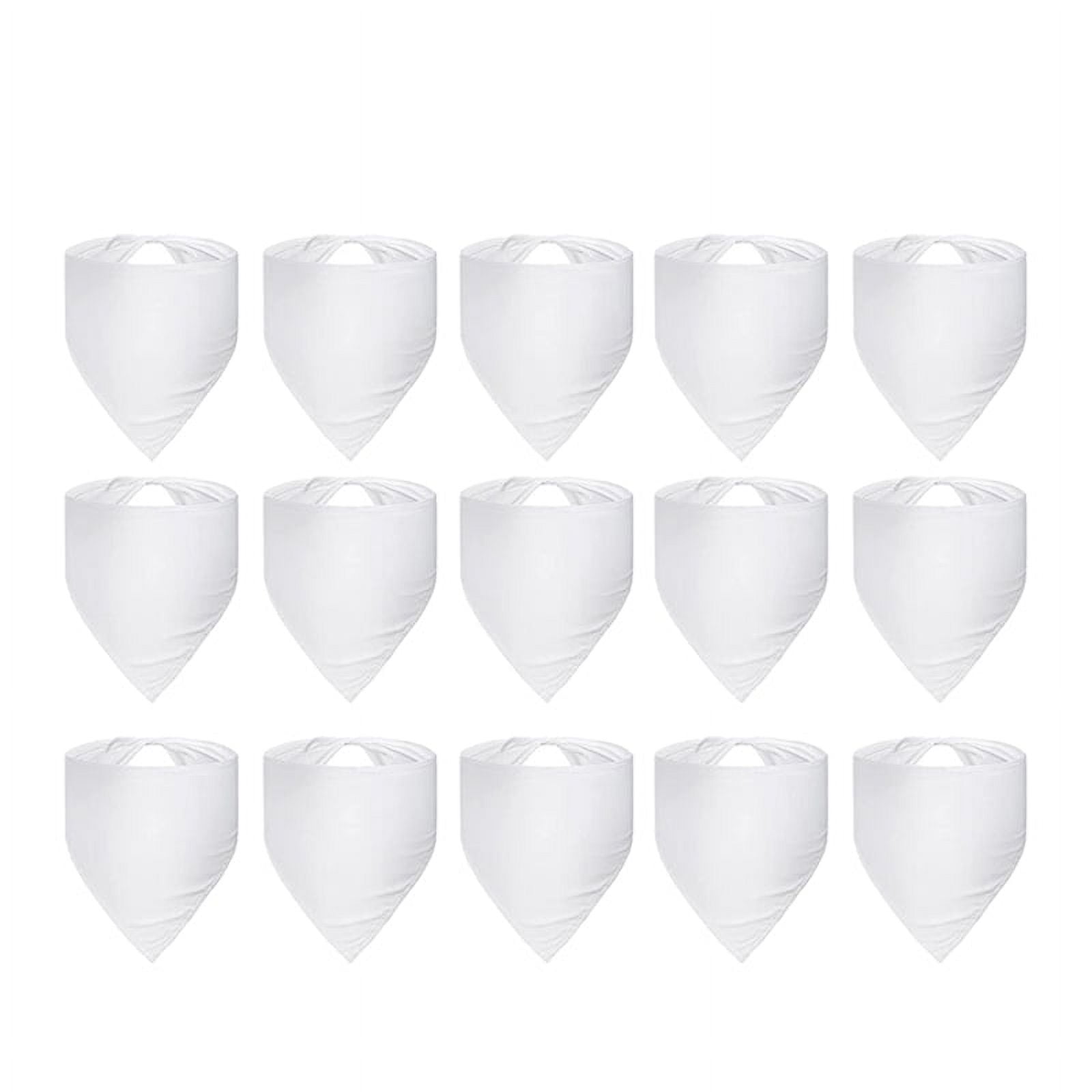 15 Pcs Sublimation Blank Pet Bandana Heat Transfer Washable DIY ...