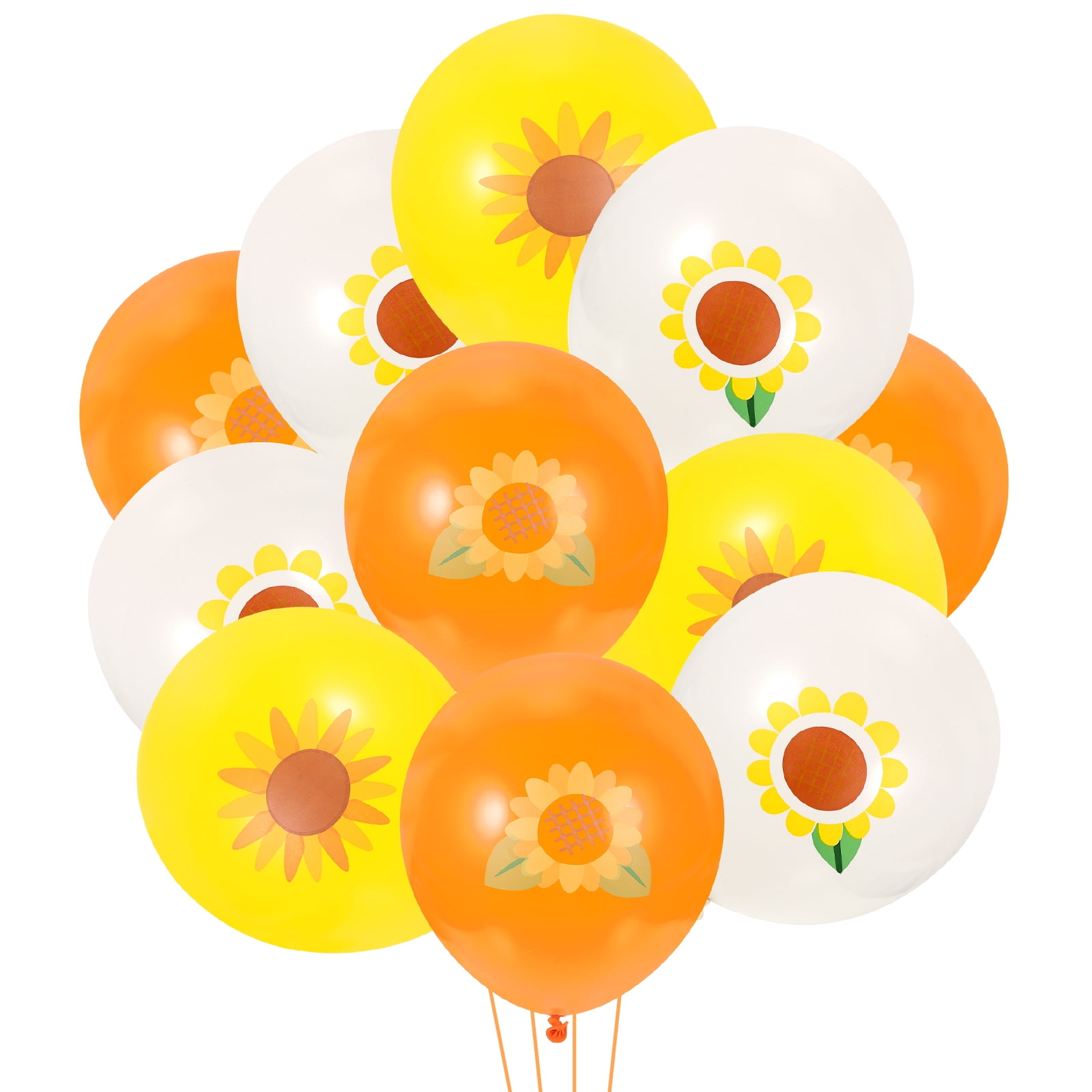 15 Pcs Sunflower Balloon Practical and Beautiful Balloons Party Theme ...