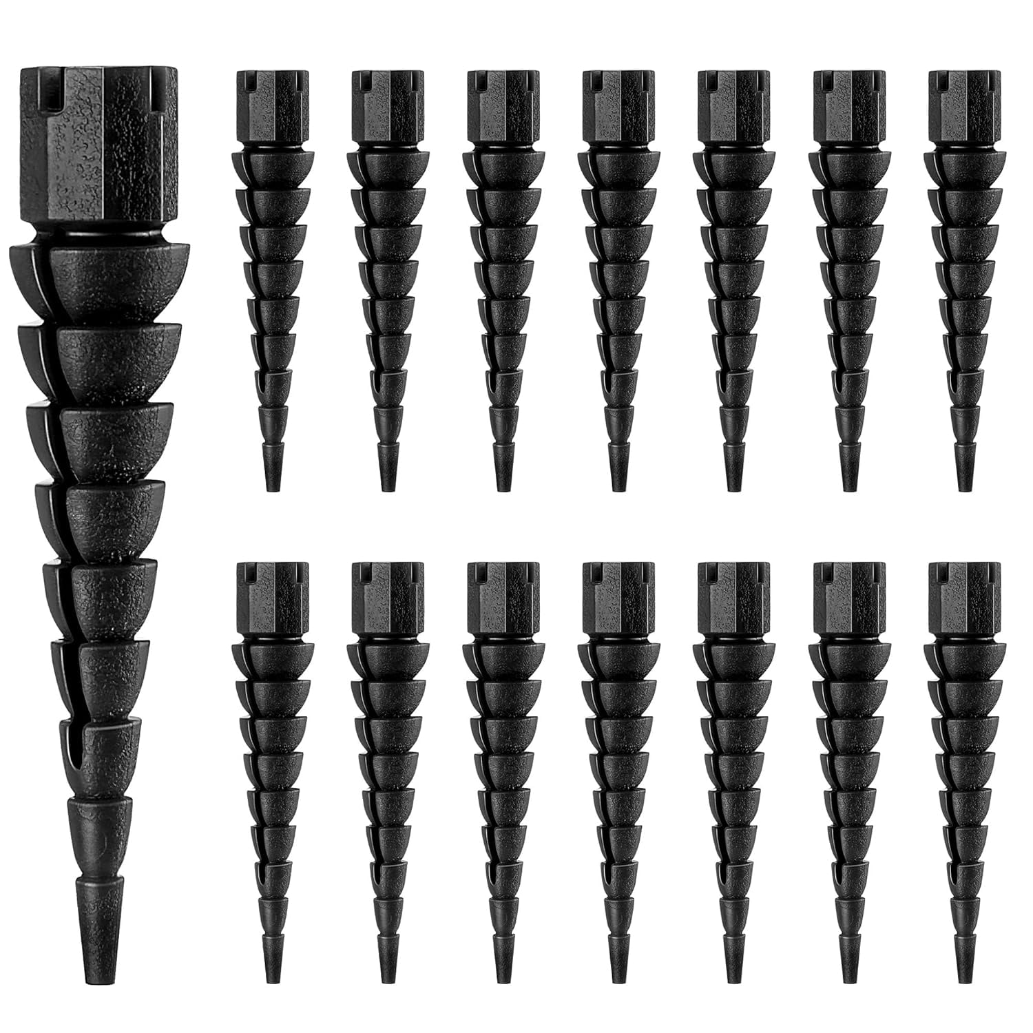 15 Pcs Wood Anchor, Stripped Screw Hole Repair Kit for Wood, Door ...