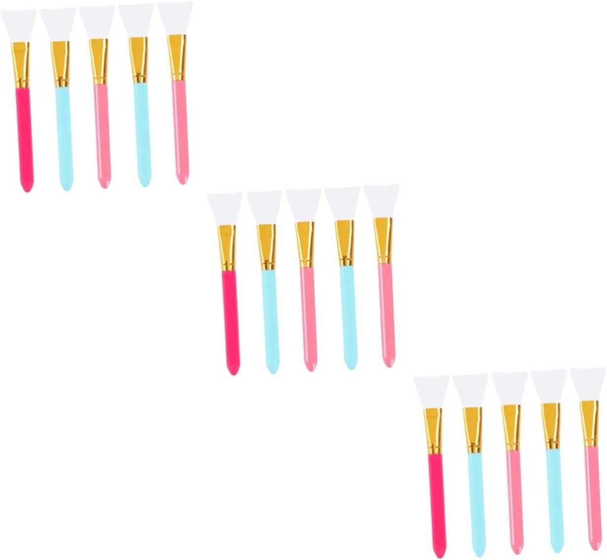 15 Pcs ladies suits mud makeup applicators cosmetology kit homemade ...