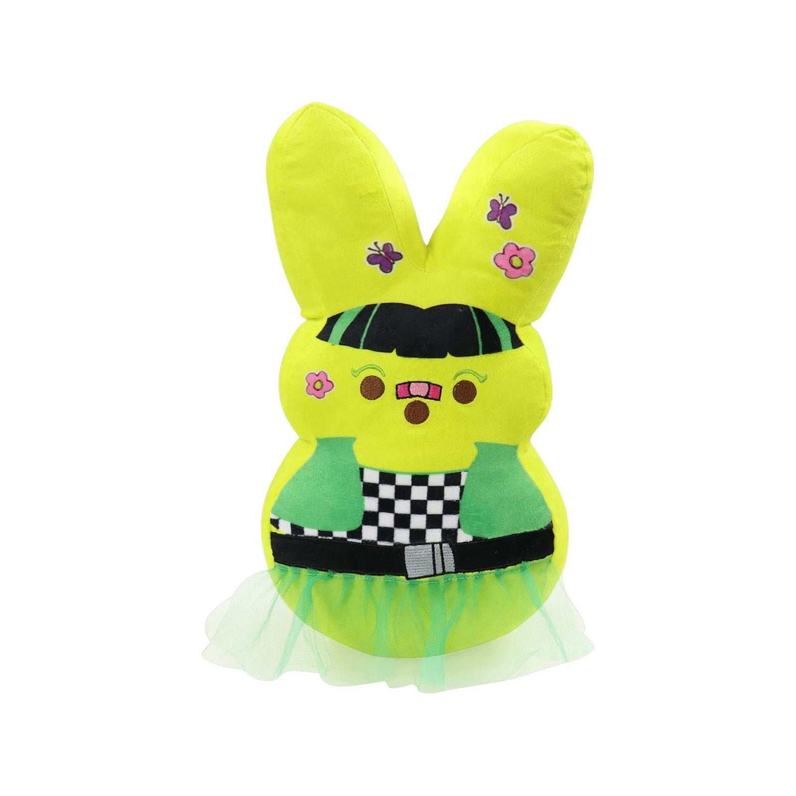 15" Peep Animal Adventure Shaggy Groovy Easter Bunny Plush Toy Cute ...