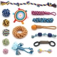 15-Piece Heavy Duty Dog Rope Toys for Large Aggressive Chewers ...