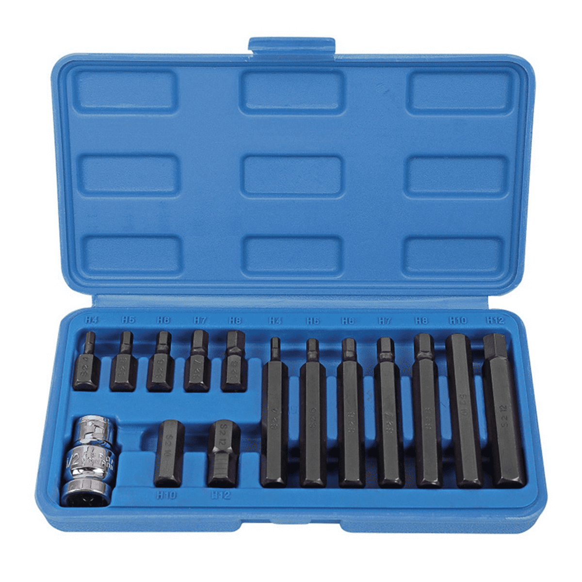 15-Piece Hexagon Socket S2 Screwdriver Hexagon Star Screwdriver Set ...