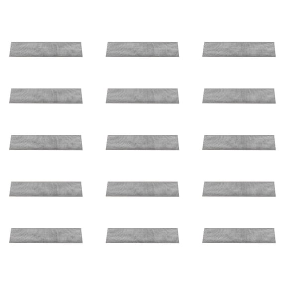 15 Piece Soft Faux Linen Step Mats Thick Weave Stair Treads Carpets ...