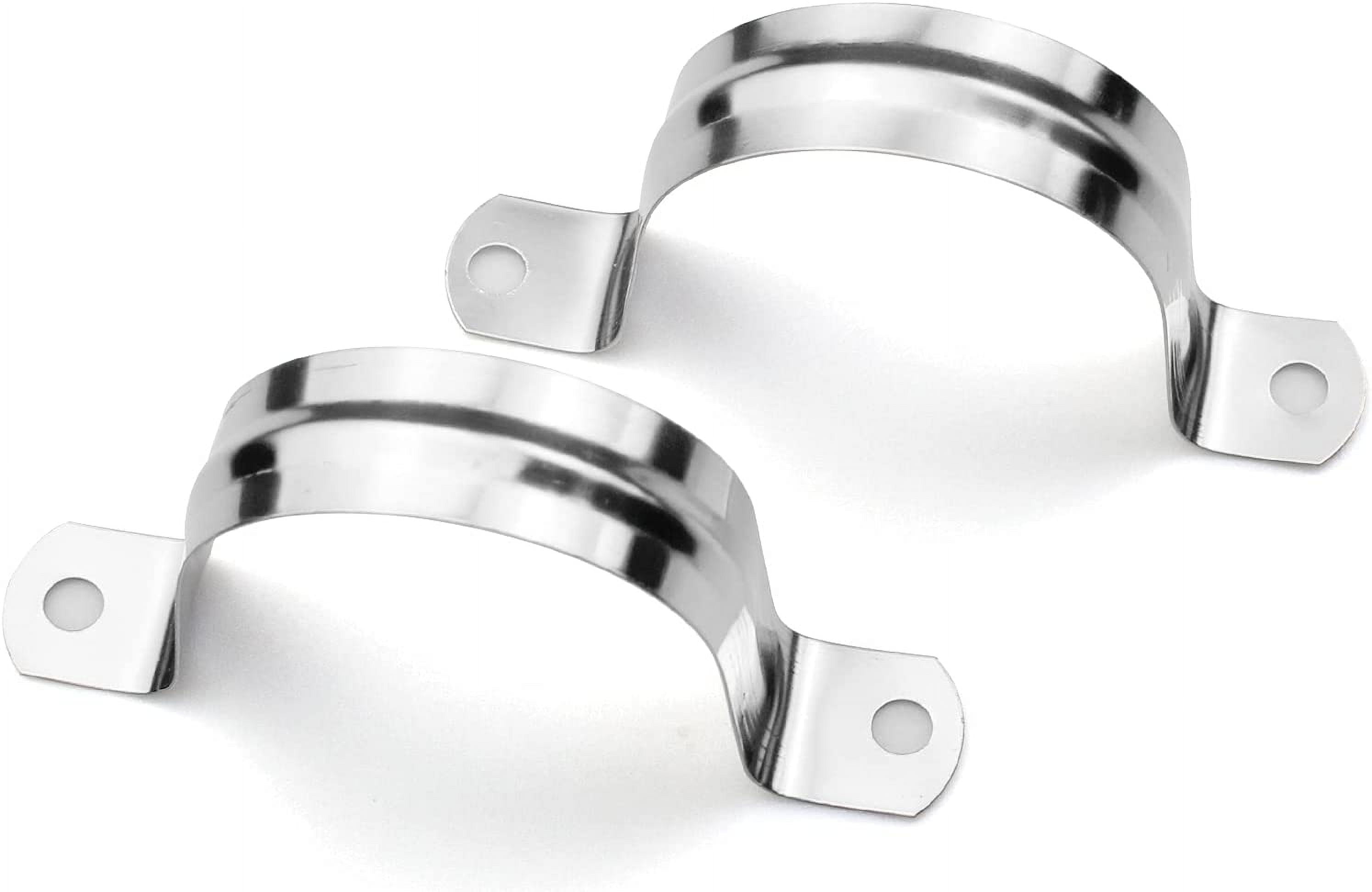 15 Pieces 304 Stainless Steel U-Tube Clamp 50mm Tube Fixing Clip for ...