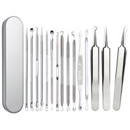DUcare Professional 9-Pcs Pimple Popper & Blemish Removal Tool Kit with ...