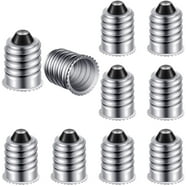 Uxcell E14 to E12 Light Socket Adapter Converter Bulb Base Lamp Holder ...