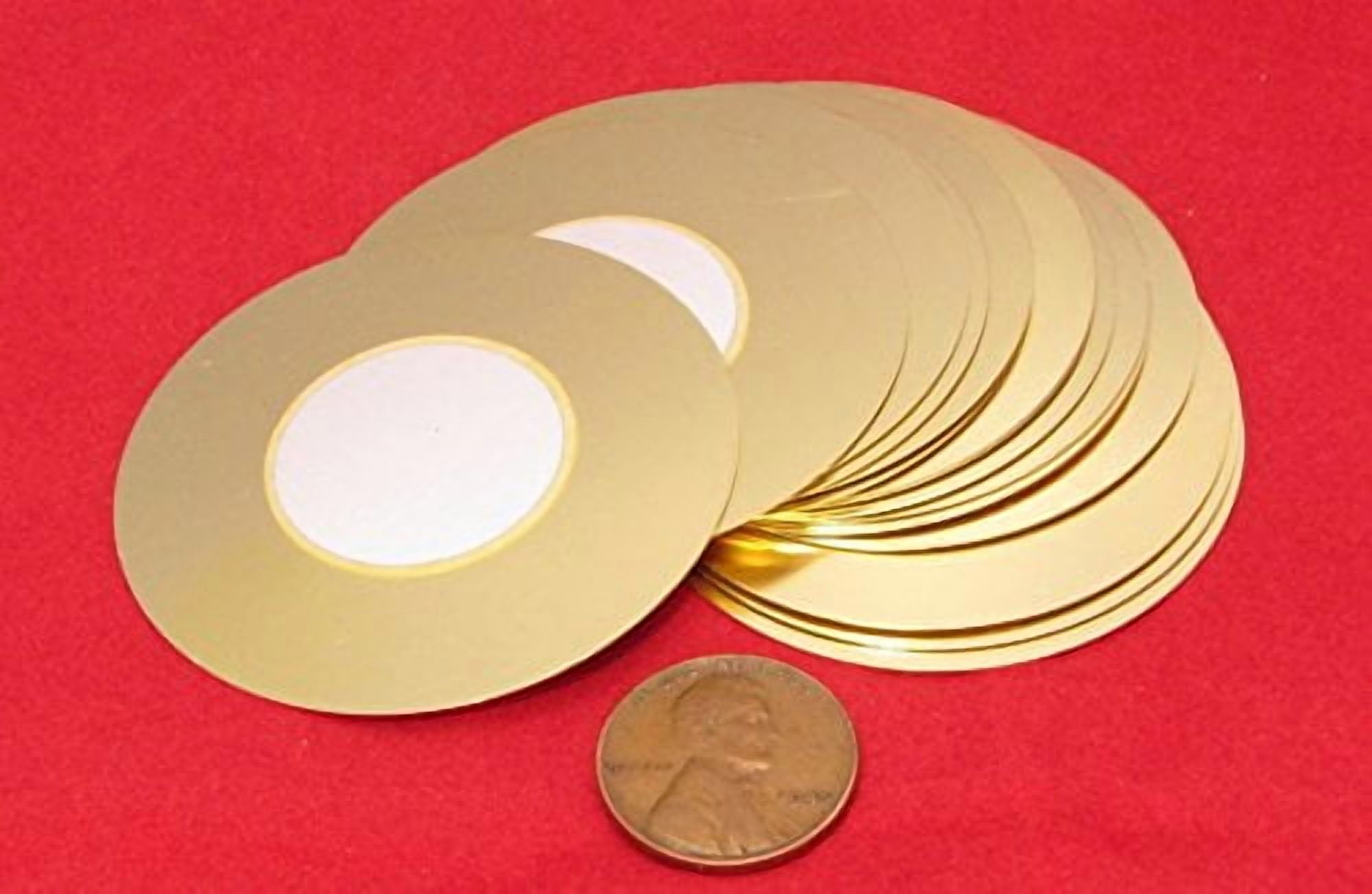 15 Pieces - Jumbo 50mm Piezo Disc Elements Great for Cigar Box Guitar ...