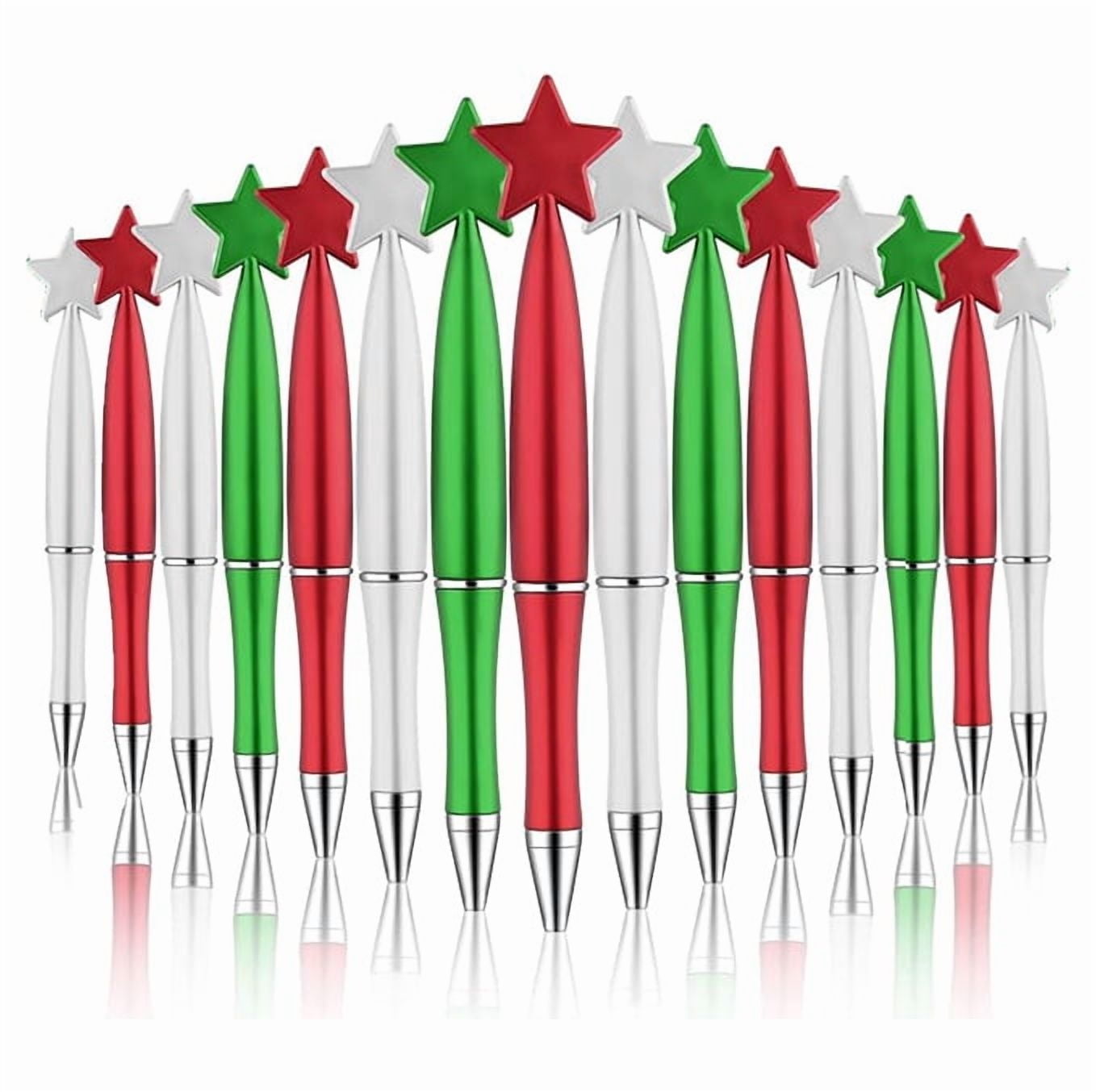 15 Pieces Star Print Twist Ballpoint Pens, Heart & Star Design, Teacher ...