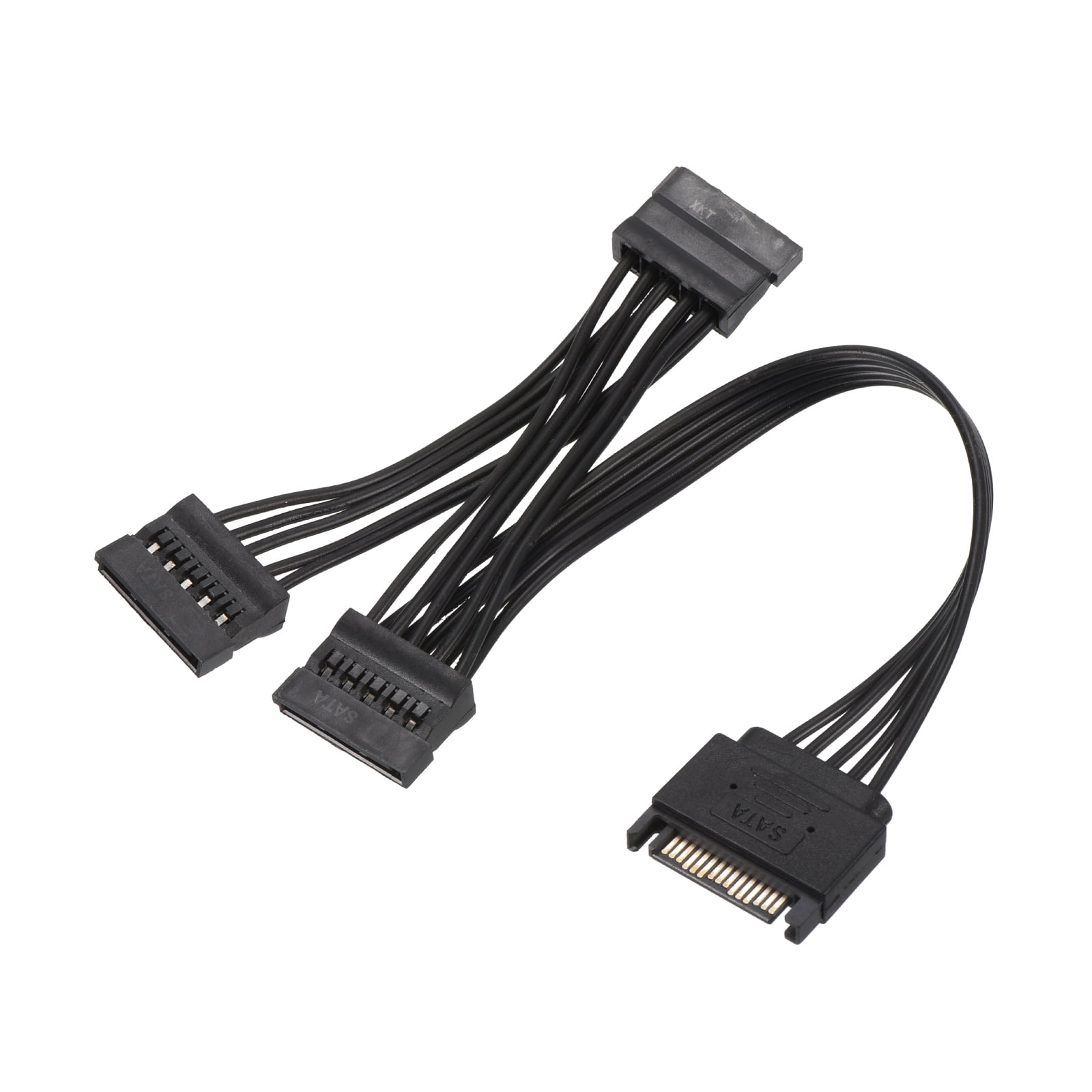 15 Pin Serial ATA Power Cable Bundle 1 to 3 Serial Interface Power ...