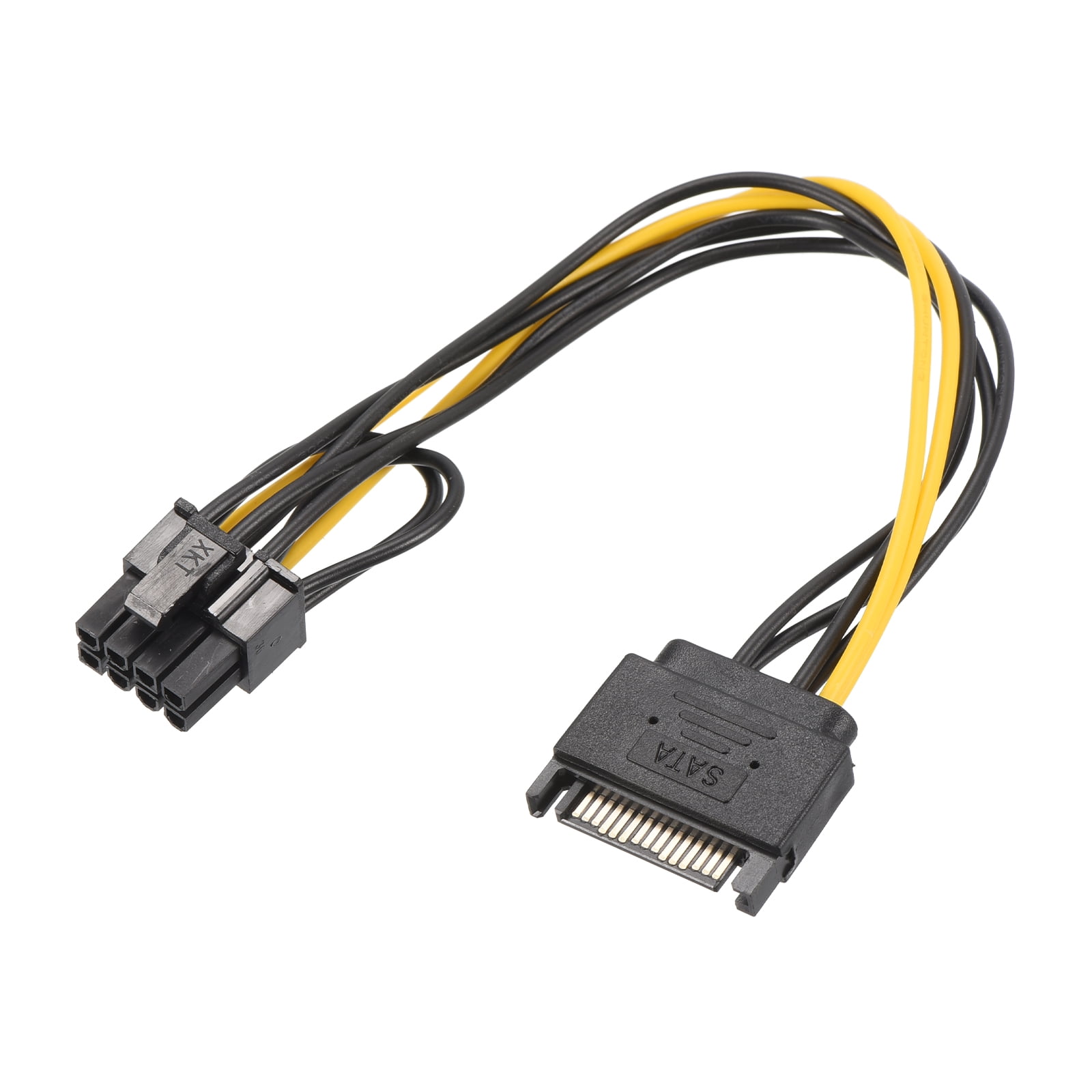 15 Pin to 8Pin(62) Male Graphics Card Cable PCI Express Power Adapter ...