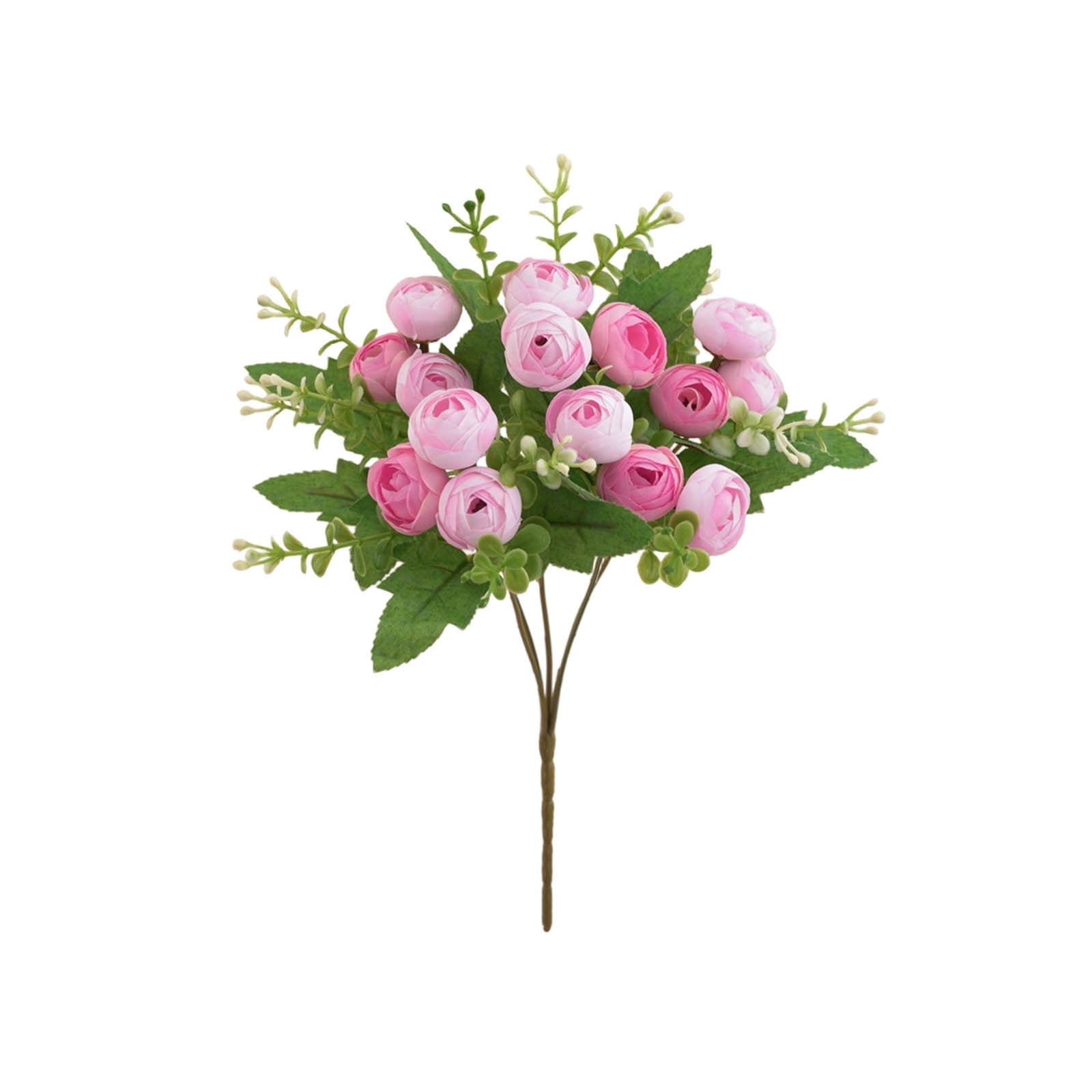 15 Princely Concubine Tea Buds Artificial Silk Flowers - 11.8" Faux ...