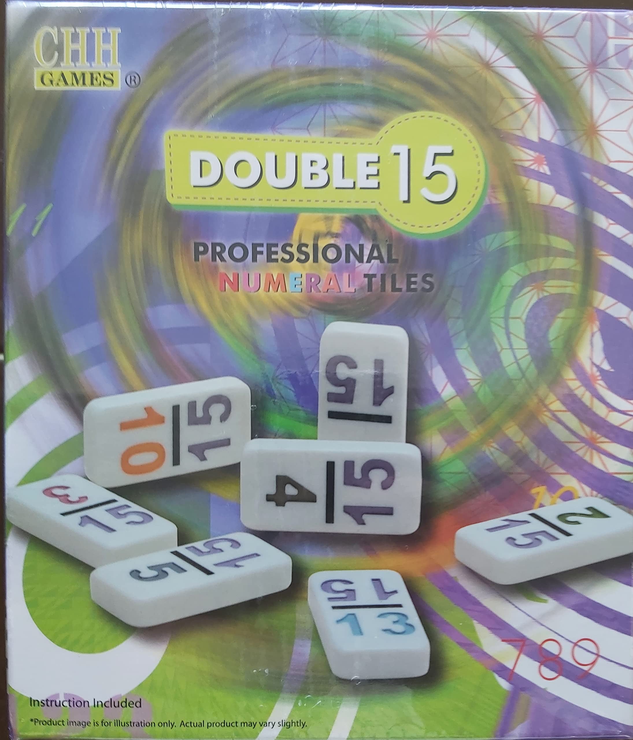 15 Professional Double Domino with Color Numbers - Walmart.com