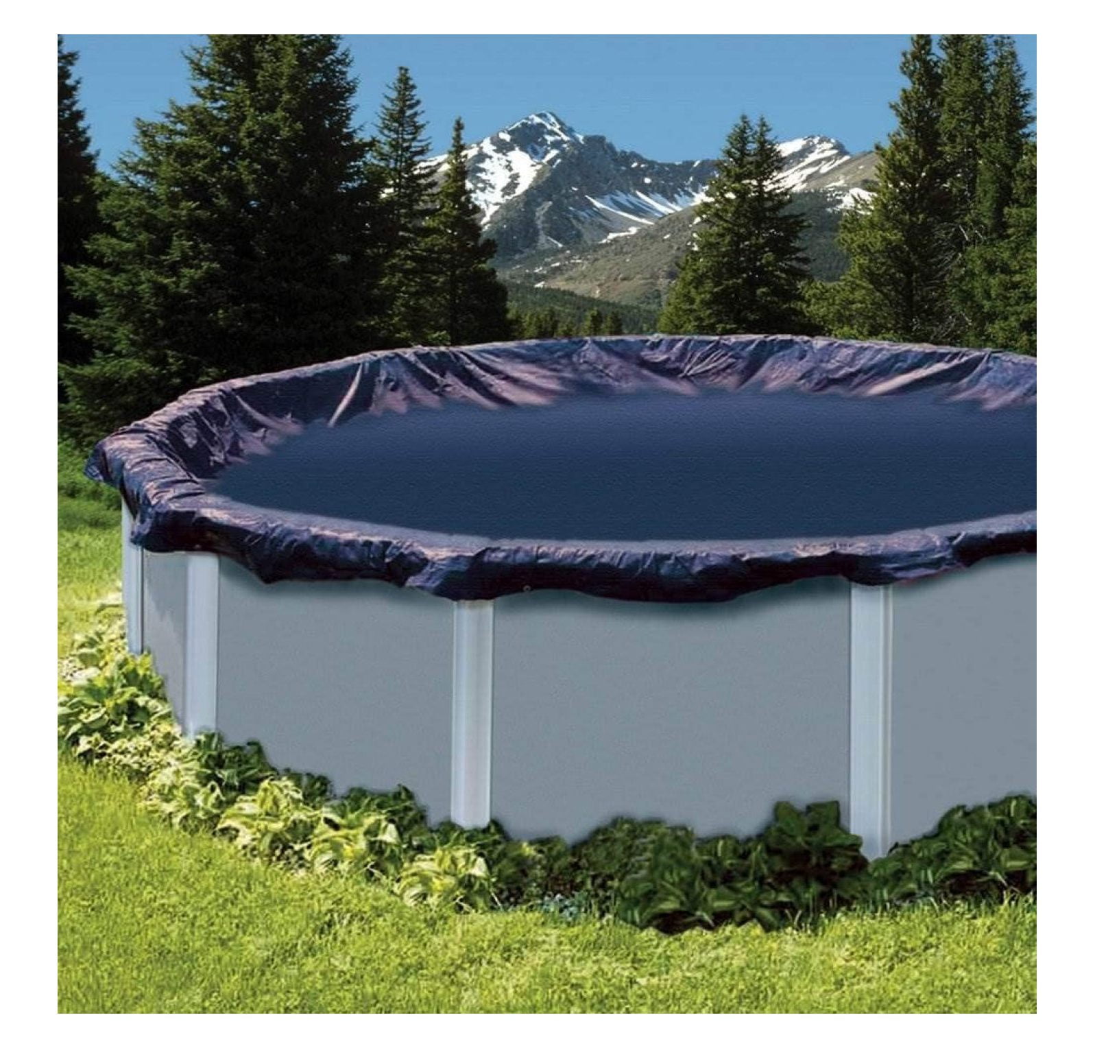 15' Round Above Ground Swimming Pool Leaf Net Top Cover | CO915 ...