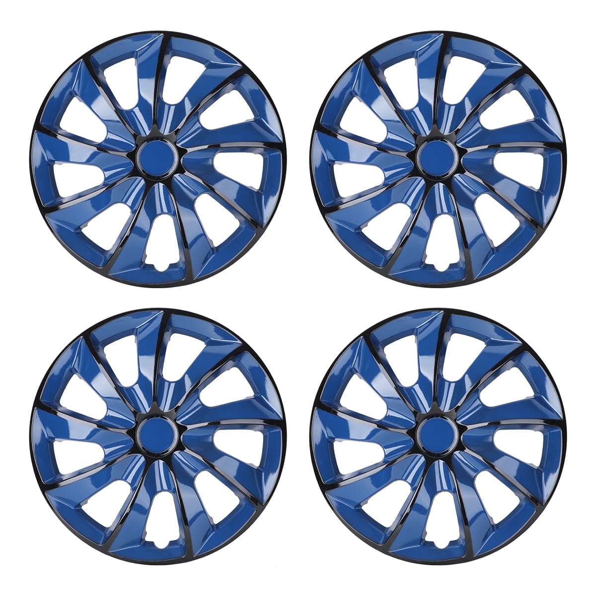 15" Set of 4 Wheel Covers Snap on Hubcaps Full Hub Caps Fit R15 Tire ...